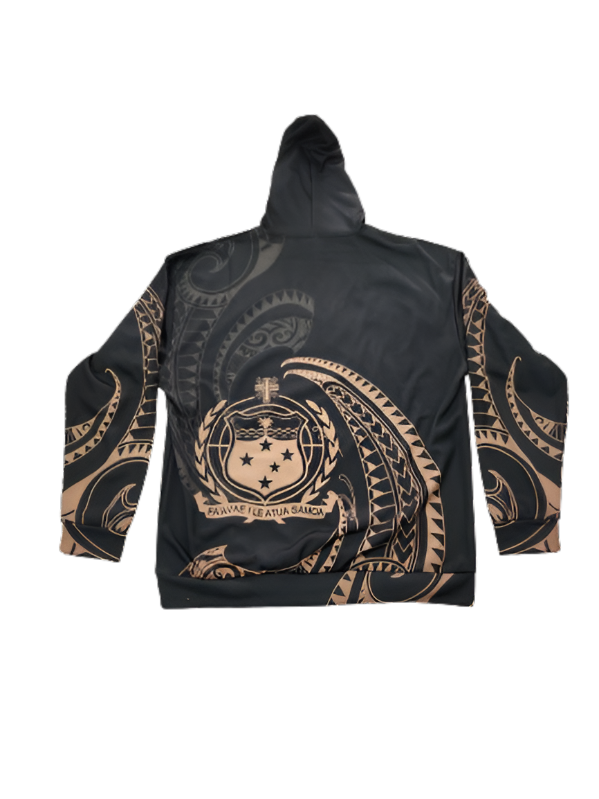 Samoan Hoodie Design #7 – Tokouso Fabrics