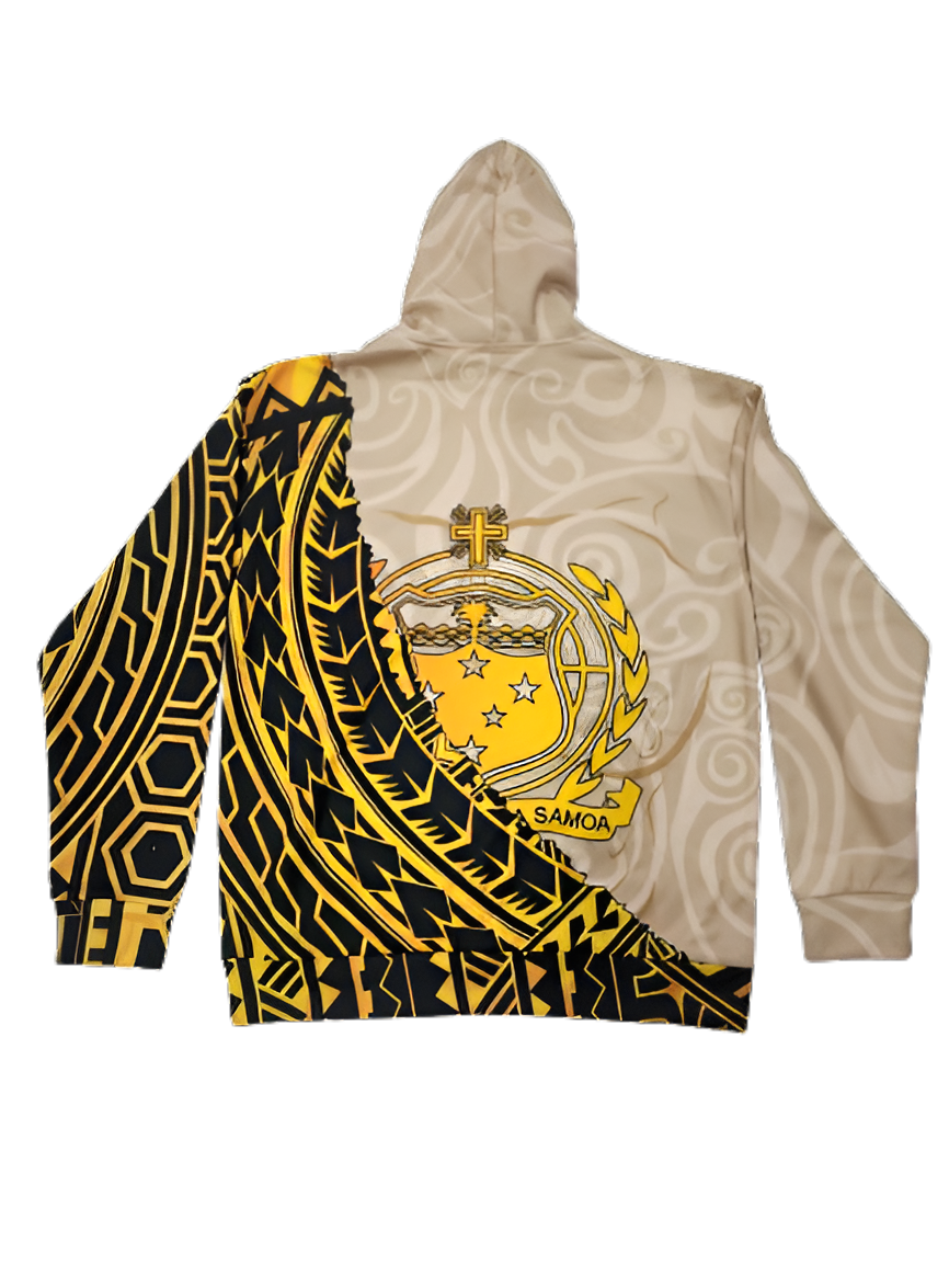 Samoan Hoodie Design #11 – Tokouso Fabrics