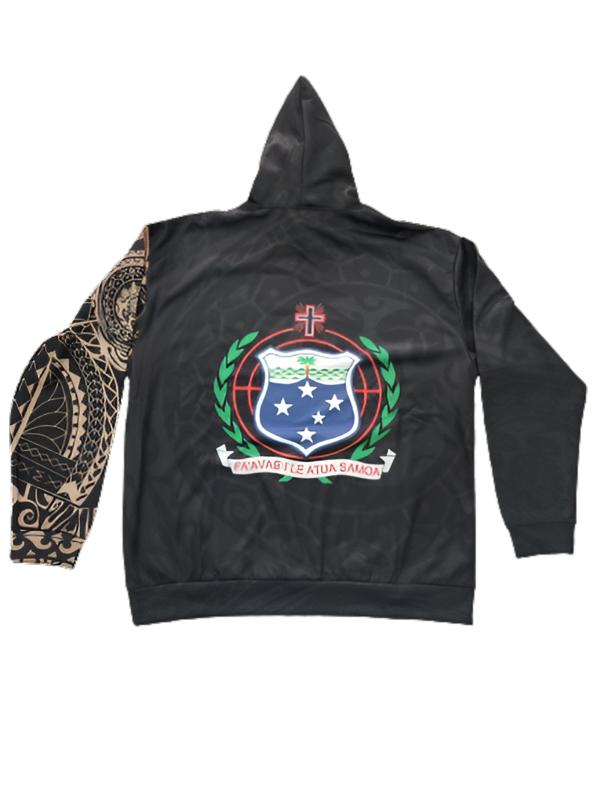 Samoan Hoodie Design #4 – Tokouso Fabrics